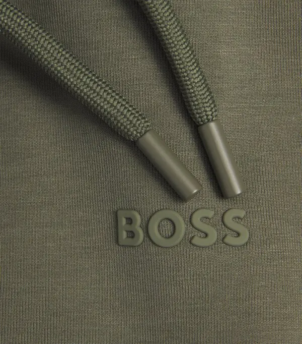 BOSS Stretch-cotton Cuffed Sweatpants