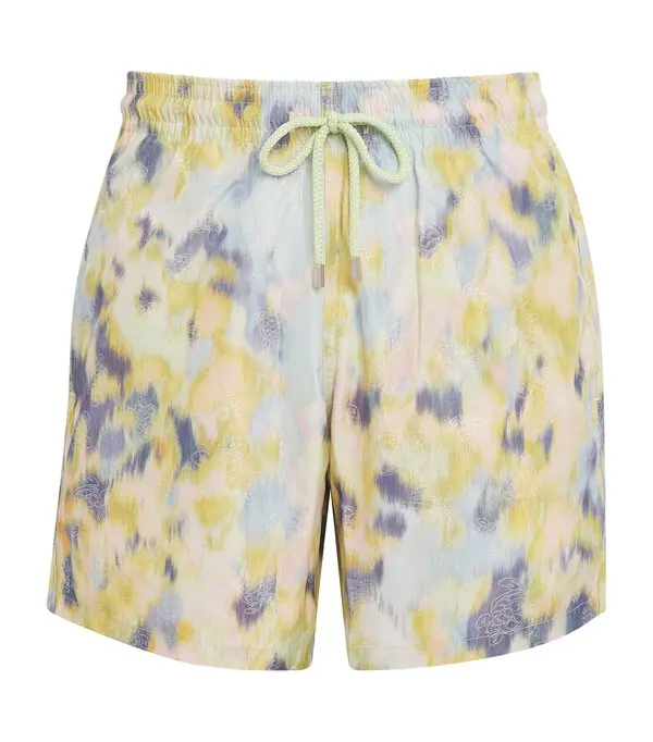 Vilebrequin X Maison Bucol Moopea Swim Shorts - Green