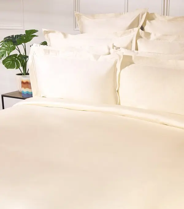 Harrods Richmond King Flat Sheet - Ivory