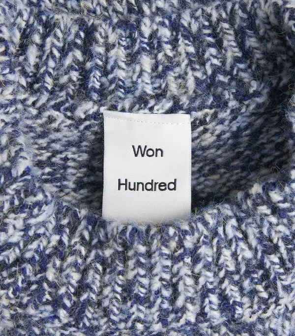 WON HUNDRED Twisted Yarn Knitted Sweater