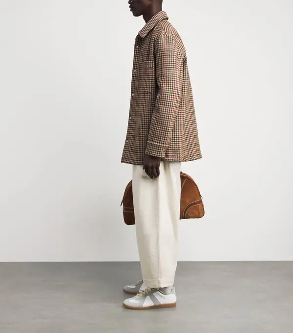 A.p.c. Wool-blend Check Overshirt