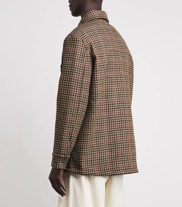 A.p.c. Wool-blend Check Overshirt
