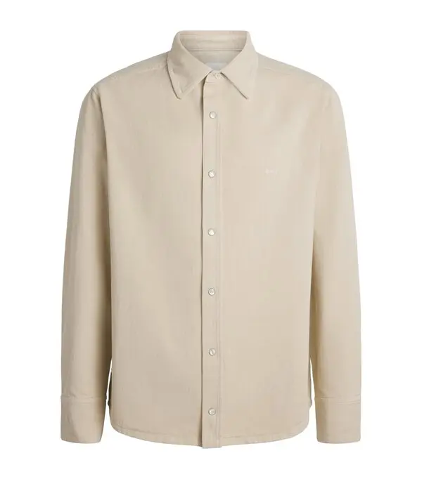 A.p.c. Cotton Logo Shirt