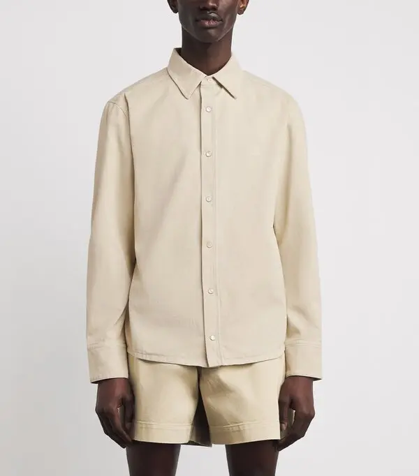A.p.c. Cotton Logo Shirt
