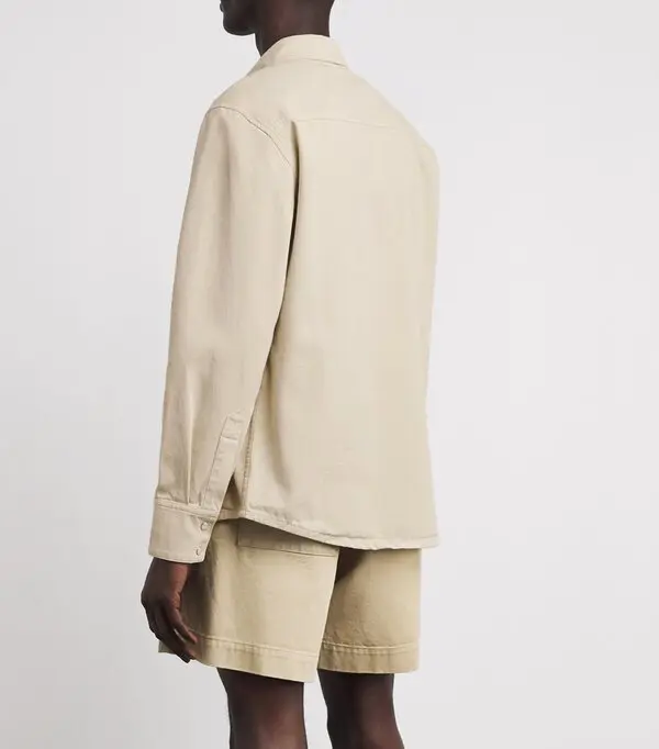 A.p.c. Cotton Logo Shirt