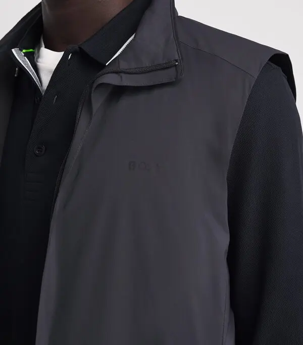BOSS Water-resistant Logo Gilet