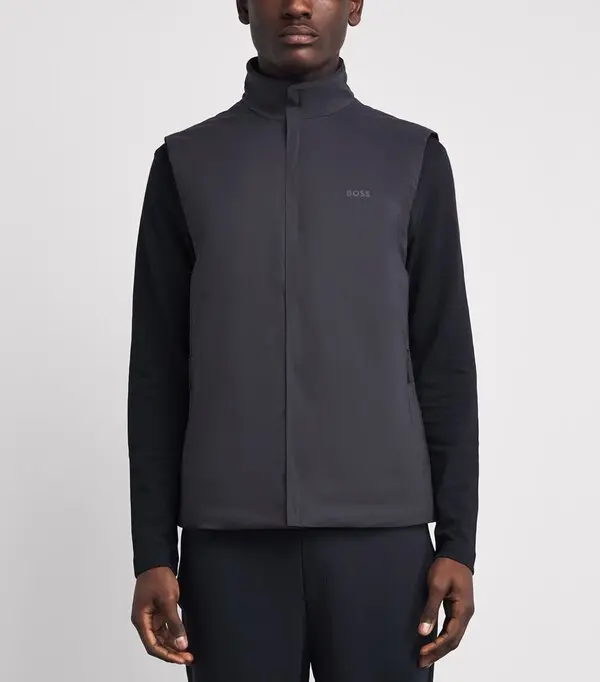 BOSS Water-resistant Logo Gilet