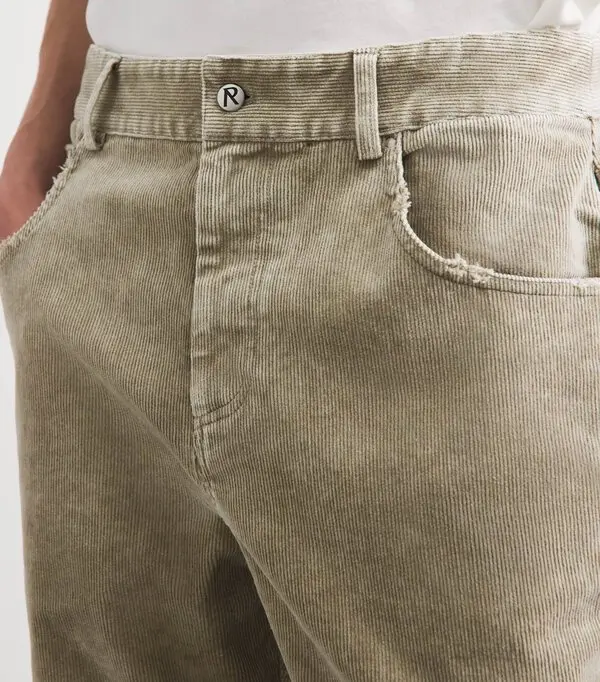 REPRESENT Corduroy Straight Trousers