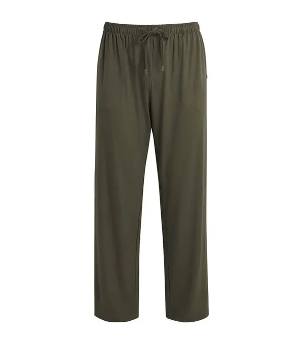 Derek Rose Modal Basel Lounge Trousers - Green