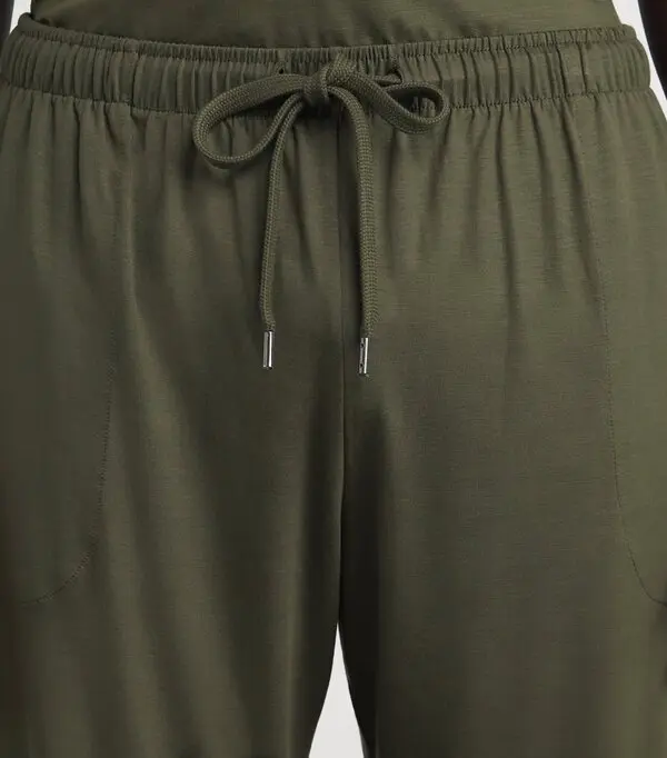 Derek Rose Modal Basel Lounge Trousers - Green