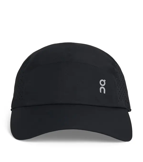 On Lightweight Baseball Cap - Black