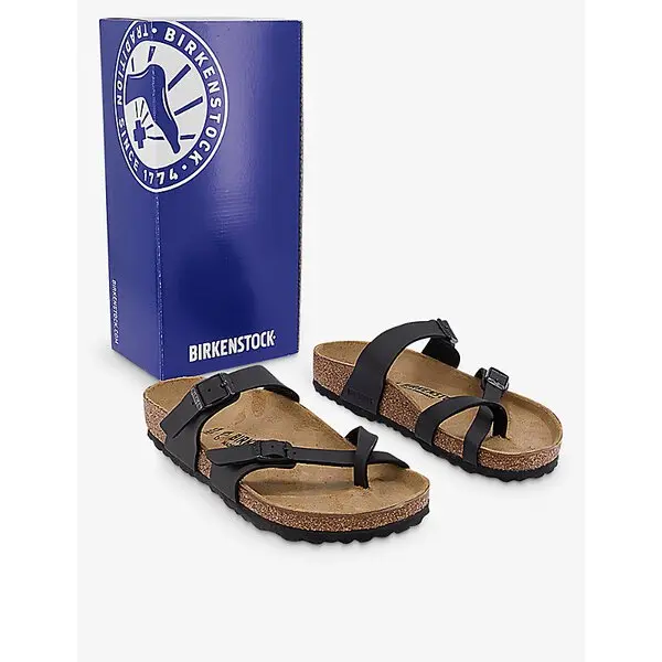 BIRKENSTOCK Mayari Cross-strap Sandals - Black