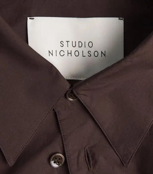 Studio Nicholson Cotton Poplin Boxy-fit Shirt