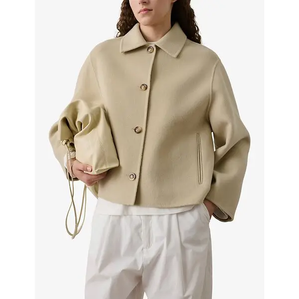 Soeur Gyoda Relaxed-fit Wool-blend Jacket