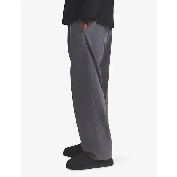 SKIMS Straight-leg Cotton-blend Trousers