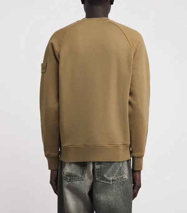 Stone Island Cotton Compass Sweater - Beige
