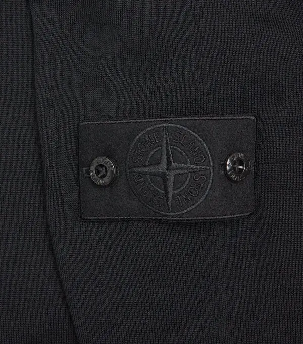 Stone Island Virgin Wool Ghost Sweater - Black