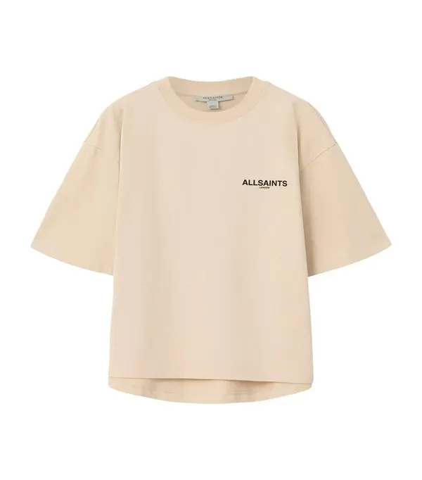 ALLSAINTS Organic Cotton Halis Amelie T-shirt - White