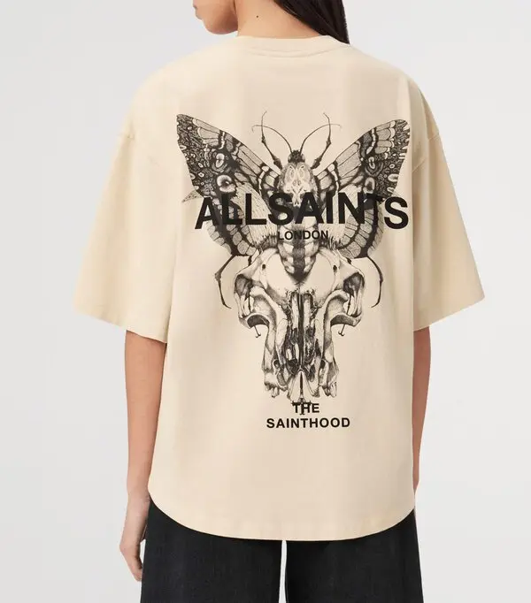 ALLSAINTS Organic Cotton Halis Amelie T-shirt - White