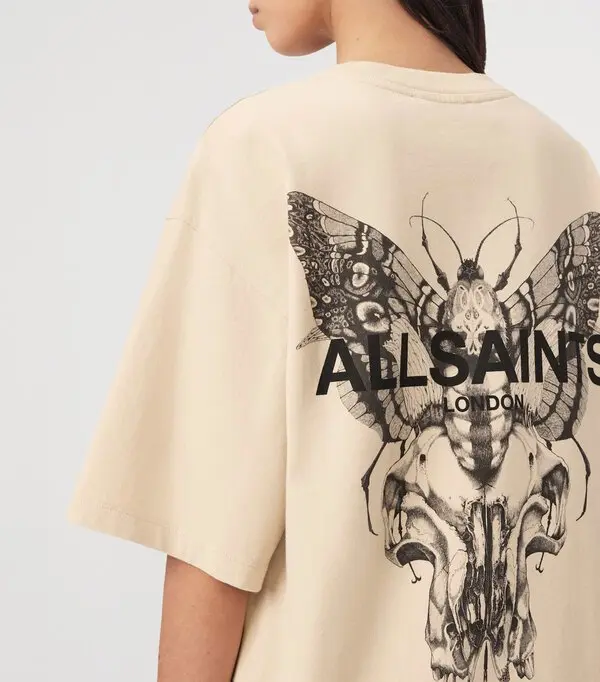 ALLSAINTS Organic Cotton Halis Amelie T-shirt - White