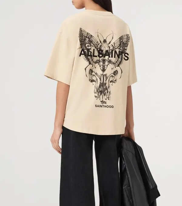 ALLSAINTS Organic Cotton Halis Amelie T-shirt - White