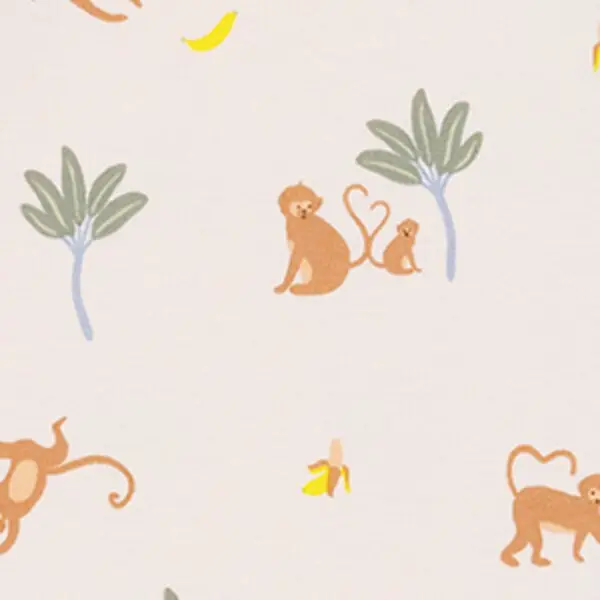 MORI Monkey Print Pyjama Set