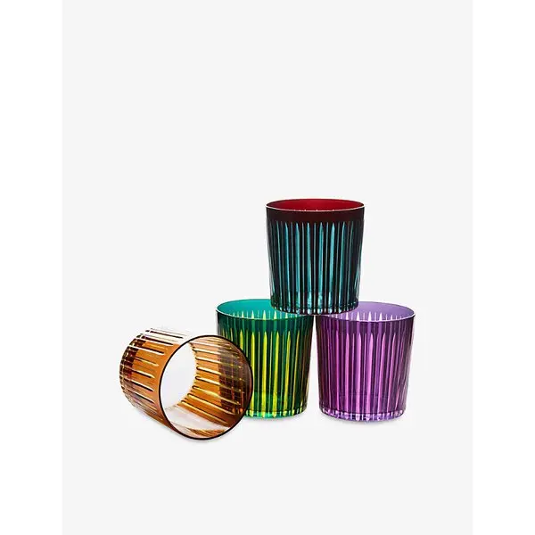 L'Objet Prism Double Old Fashioned Glasses Set Of Four