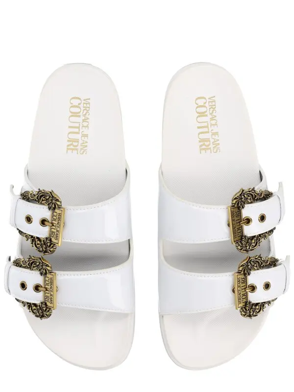 Versace Arizona Sandals - White