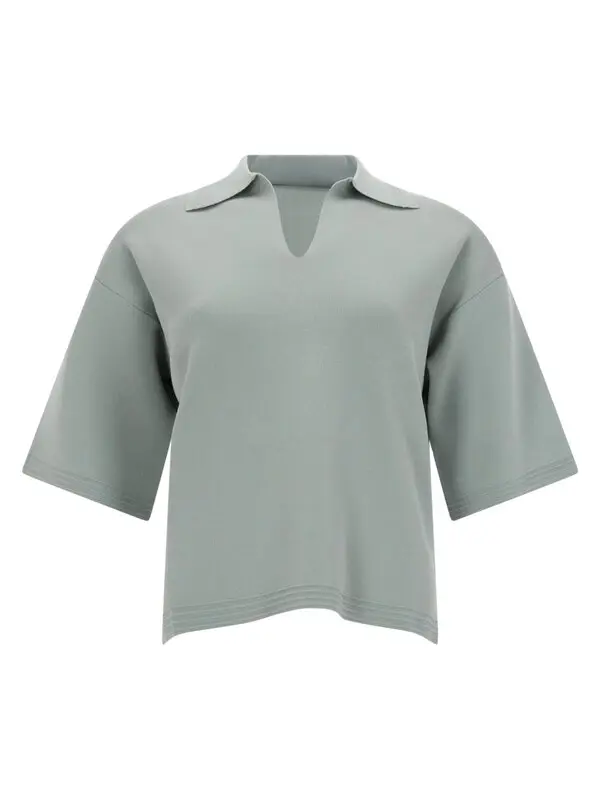 Max Mara Viscose Tops - Green