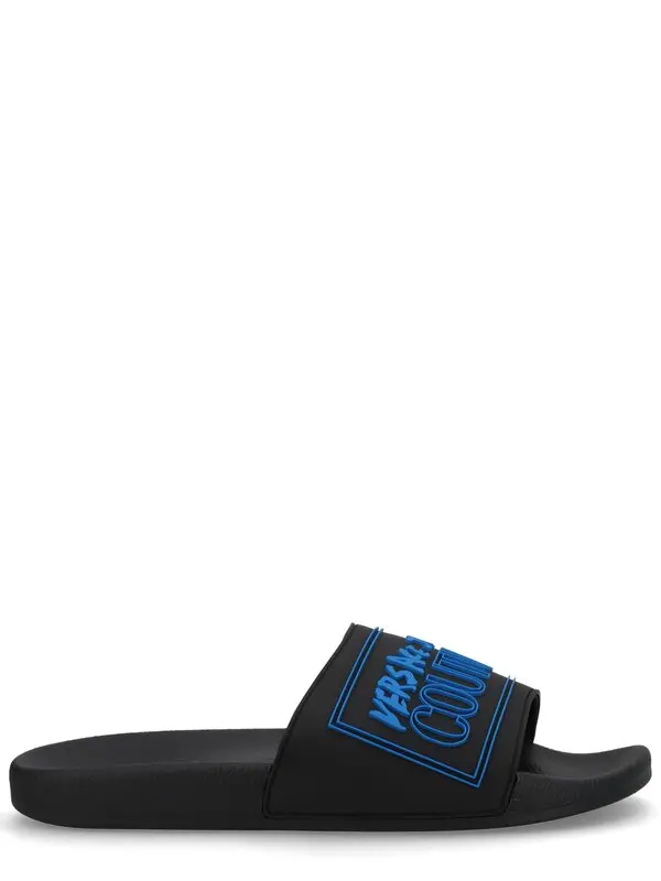 Versace Slides With Logo