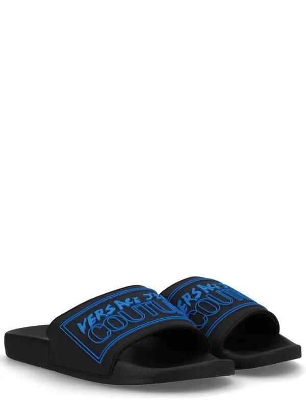 Versace Slides With Logo