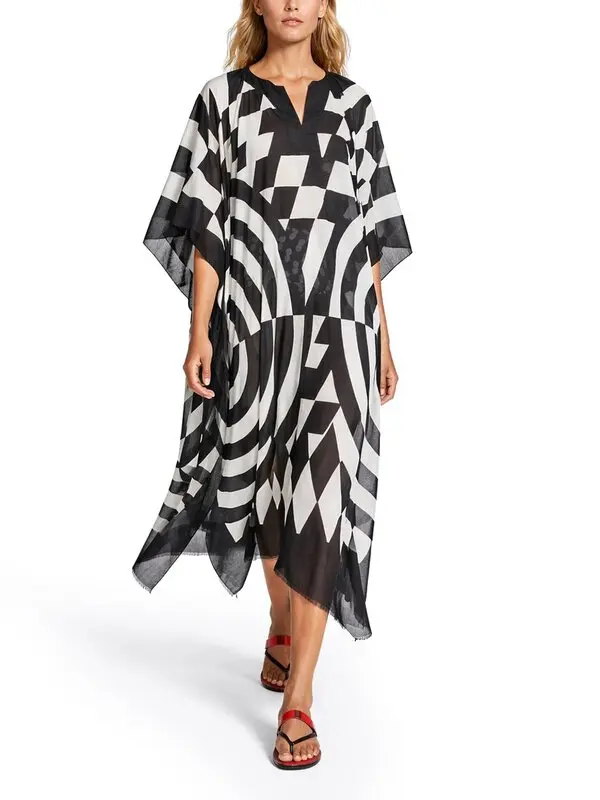 Dries Van Noten Printed Kaftan - Multicolour