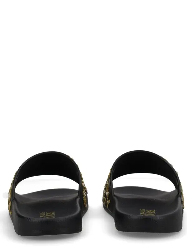 Versace Slides With Logo
