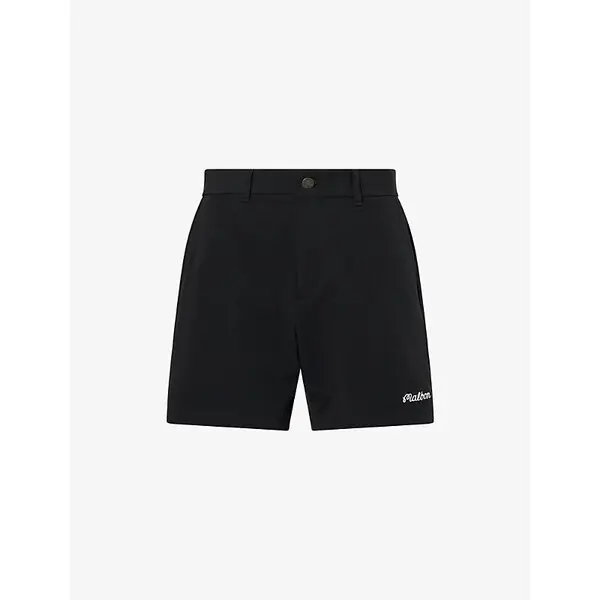 MALBON Logo-embroidered Stretch-woven Shorts