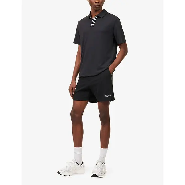 MALBON Logo-embroidered Stretch-woven Shorts