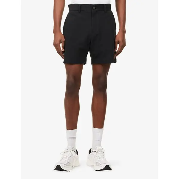 MALBON Logo-embroidered Stretch-woven Shorts