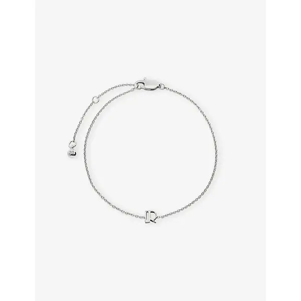 Monica Vinader Initial R Sterling Bracelet - Silver