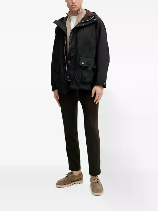 HACKETT Ribbed Zip Cardigan