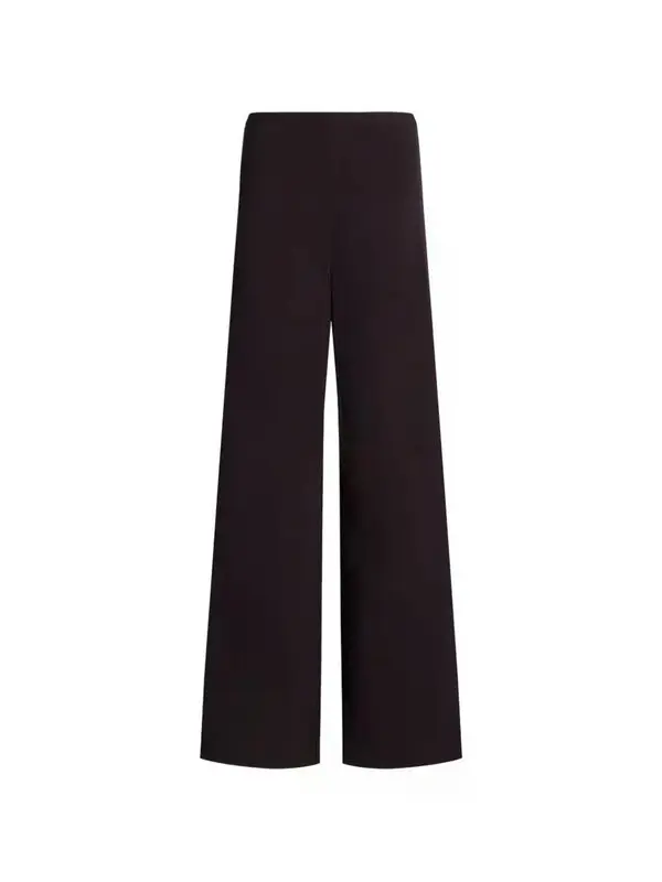 Alberta Ferretti Wide-leg Trousers - Brown