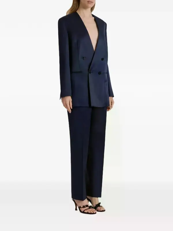 Alberta Ferretti Straight Trousers