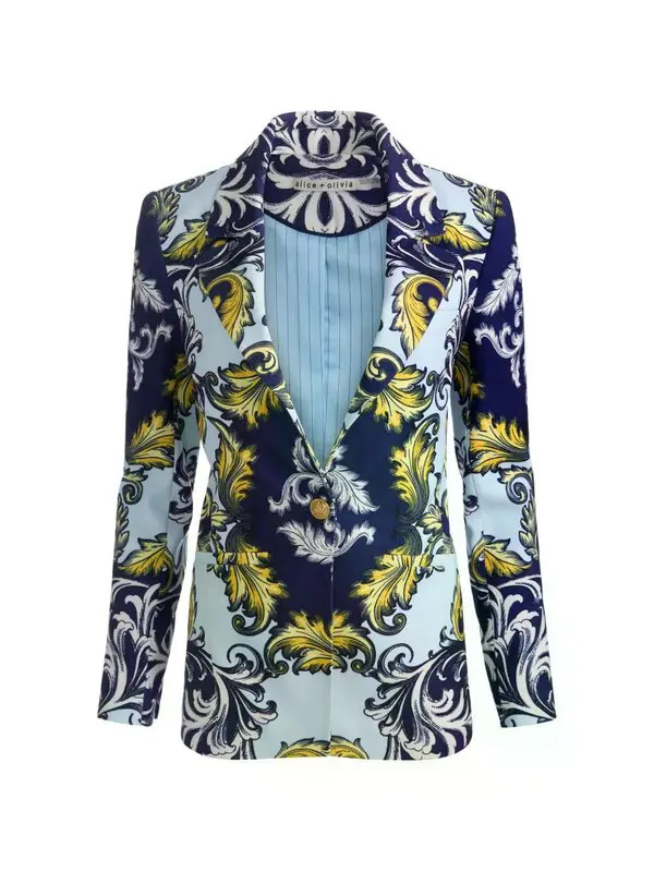 Alice + Olivia Printed Blazer