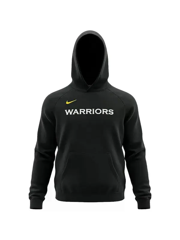 Nike Nba Golden State Warriors Hoodie - Black