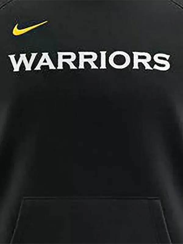Nike Nba Golden State Warriors Hoodie - Black