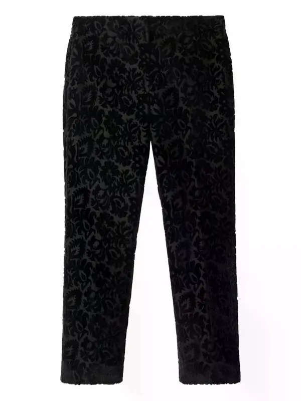 Burberry Jacquard Velvet Trousers