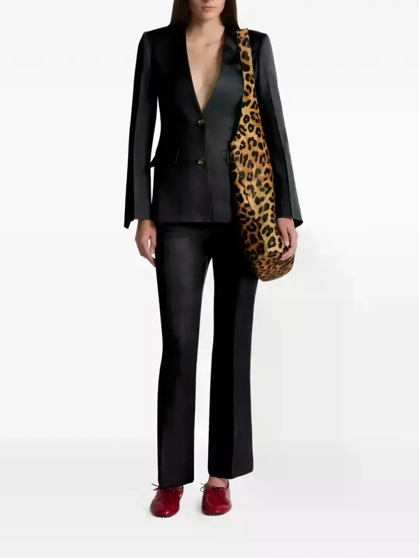 Alberta Ferretti Tailored Trousers - Black