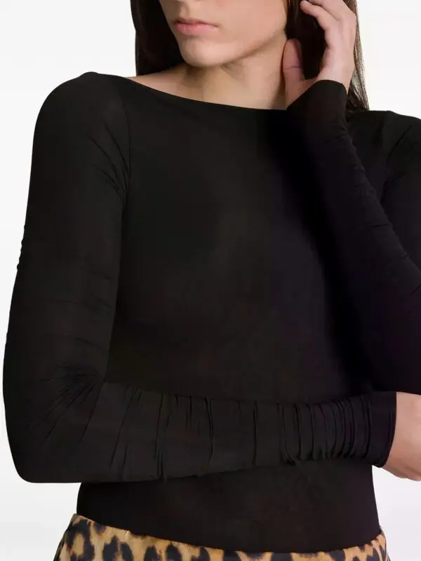 Alberta Ferretti Long-sleeve Bodysuit