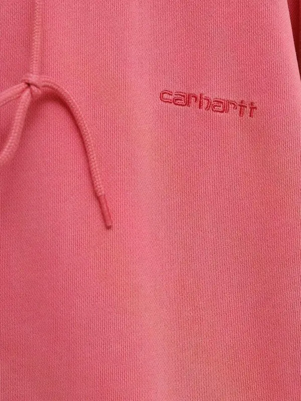 Carhartt Work In Progress Benton Zip Hooded Sweater - Pink