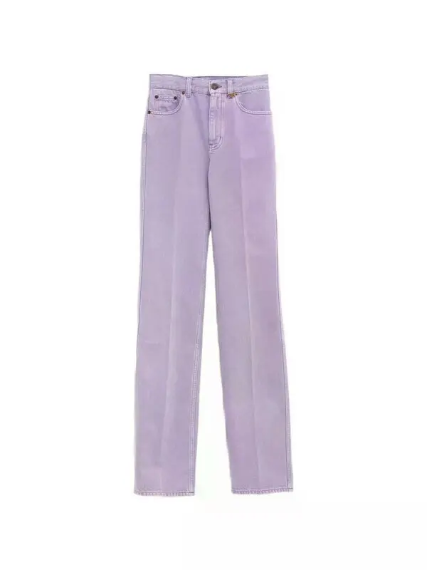 Chloé Straight-leg Jeans - Purple