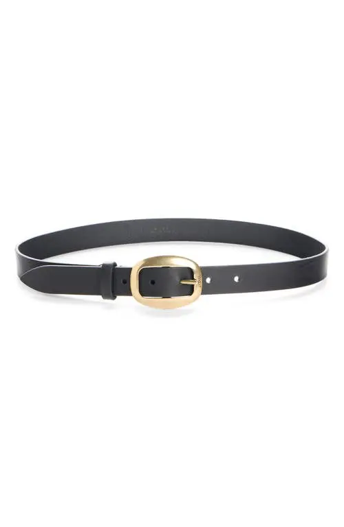 Isabel Marant Small Dara Leather Belt - Black