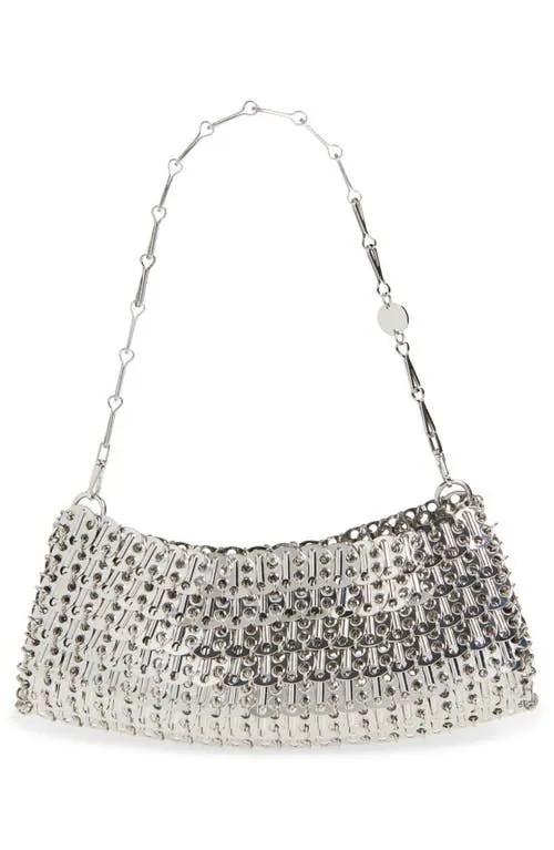 Rabanne East/west Chain Mail Bag - Silver